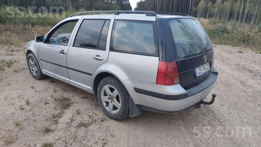 Pelēks Volkswagen Golf 2000 Daugavpils, ar dzinēja tilpumu 1.90 L un nobraukumu 435 tūkst. km par 650 €, foto 5 vietnē AUTOMOTO.COM.LV
