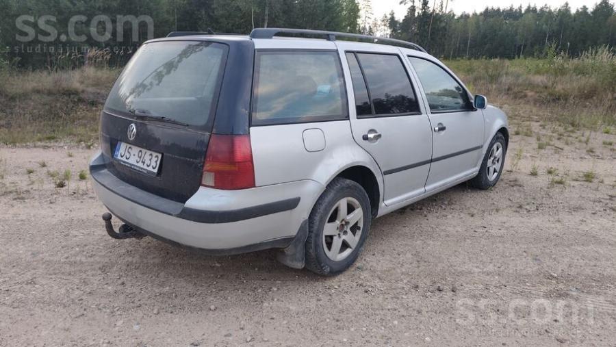 Pelēks Volkswagen Golf 2000 Daugavpils, ar dzinēja tilpumu 1.90 L un nobraukumu 435 tūkst. km par 650 €, foto 6 vietnē AUTOMOTO.COM.LV
