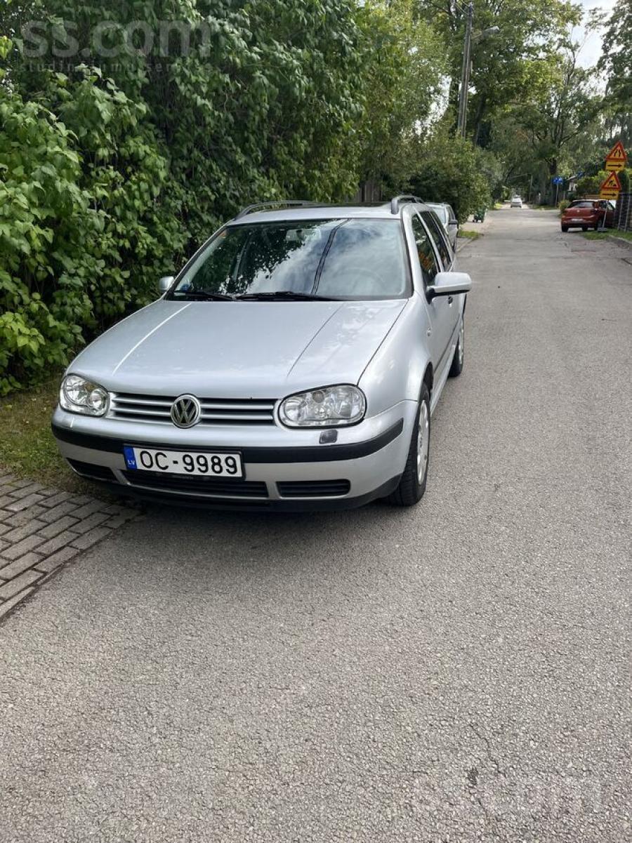 Pelēks Volkswagen Golf 2000 Rīga, ar dzinēja tilpumu 1.90 L un nobraukumu 293 tūkst. km par 1199 €, foto 1 vietnē AUTOMOTO.COM.LV