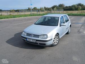 Grey Volkswagen Golf 2000 in Kaunas, with an engine capacity of 1.60 L and mileage of 181 thousand km for 1200 €, photo  on AUTOMOTO.COM.LV