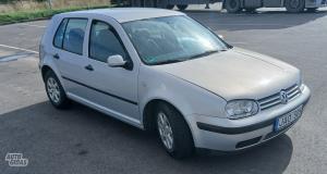 Grey Volkswagen Golf 2000 in Kaunas, with an engine capacity of 1.60 L and mileage of 181 thousand km for 1200 €, photo 3 on AUTOMOTO.COM.LV