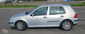 Grey Volkswagen Golf 2000 in Kaunas, with an engine capacity of 1.60 L and mileage of 181 thousand km for 1200 €, photo 4 on AUTOMOTO.COM.LV