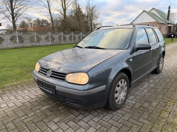 Pelēks Volkswagen Golf 2001 Viļņa, ar dzinēja tilpumu 1.90 L un nobraukumu 330 tūkst. km par 1300 €, foto 2 vietnē AUTOMOTO.COM.LV