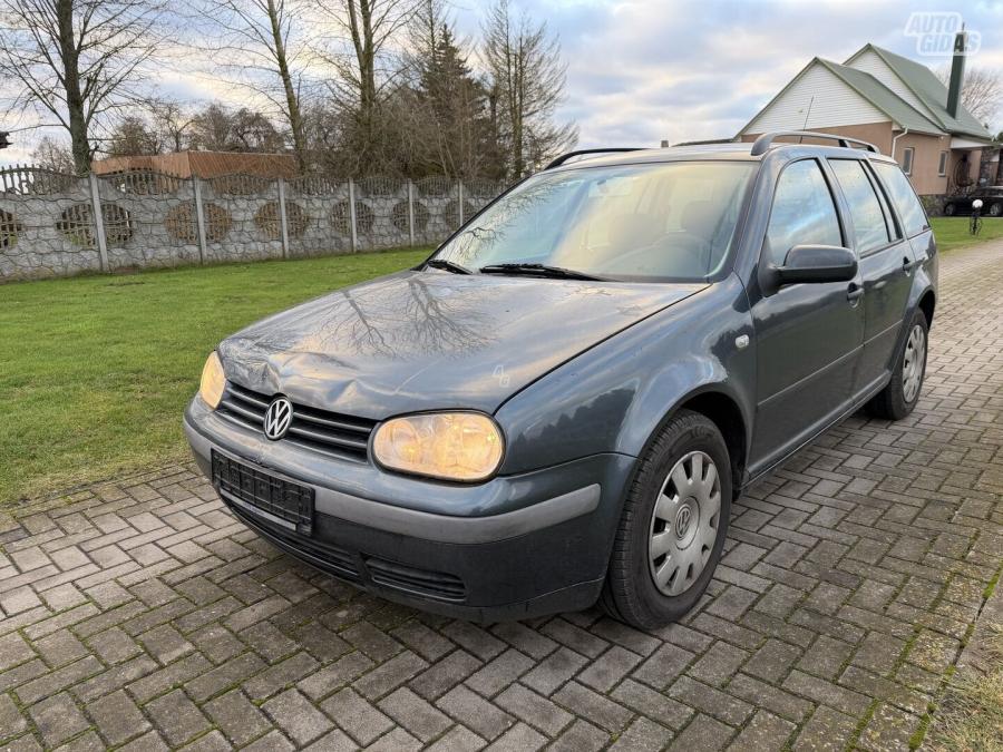 Grey Volkswagen Golf 2001 in Vilnius, with an engine capacity of 1.90 L and mileage of 330 thousand km for 1300 €, photo 2 on AUTOMOTO.COM.LV