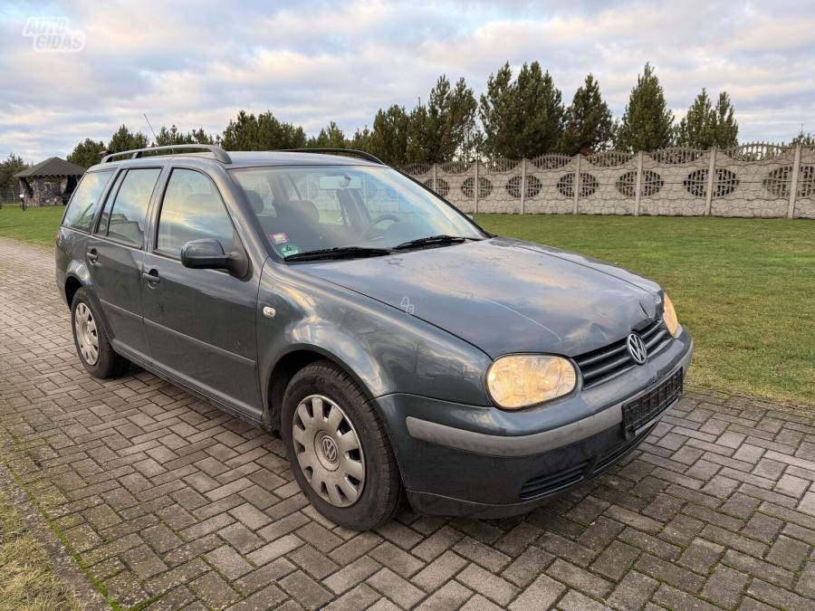 Grey Volkswagen Golf 2001 in Vilnius, with an engine capacity of 1.90 L and mileage of 330 thousand km for 1300 €, photo 6 on AUTOMOTO.COM.LV