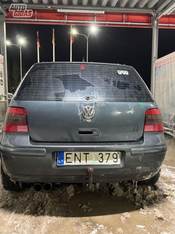Pelēks Volkswagen Golf 2001 Jonava, ar dzinēja tilpumu 1.90 L un nobraukumu 489 tūkst. km par 600 €, foto 4 vietnē AUTOMOTO.COM.LV