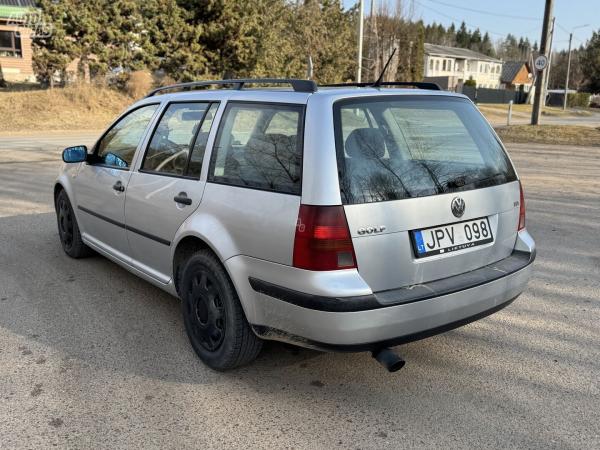 Grey Volkswagen Golf 2001 in Vilnius, with an engine capacity of 1.90 L and mileage of 314 thousand km for 1390 €, photo 4 on AUTOMOTO.COM.LV