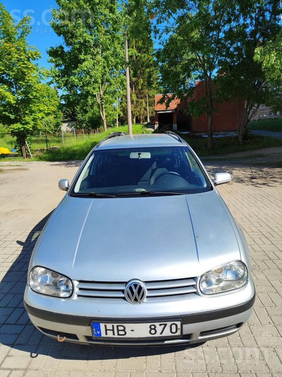 Pelēks Volkswagen Golf 2001 Rīga, ar dzinēja tilpumu 1.90 L un nobraukumu 415 tūkst. km par 900 €, foto 1 vietnē AUTOMOTO.COM.LV