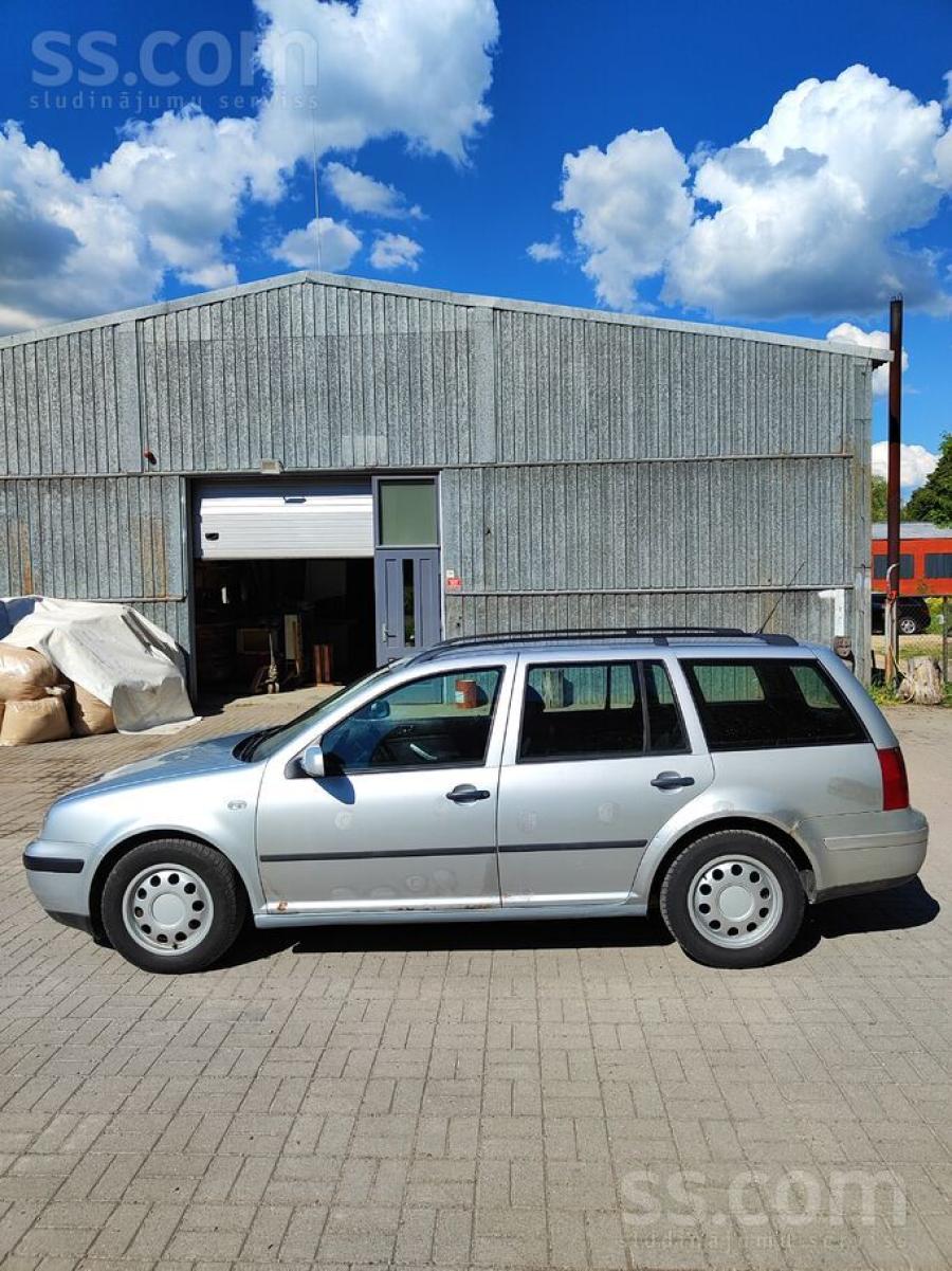 Pelēks Volkswagen Golf 2001 Rīga, ar dzinēja tilpumu 1.90 L un nobraukumu 415 tūkst. km par 900 €, foto 3 vietnē AUTOMOTO.COM.LV