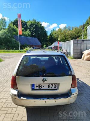 Pelēks Volkswagen Golf 2001 Rīga, ar dzinēja tilpumu 1.90 L un nobraukumu 415 tūkst. km par 900 €, foto 4 vietnē AUTOMOTO.COM.LV