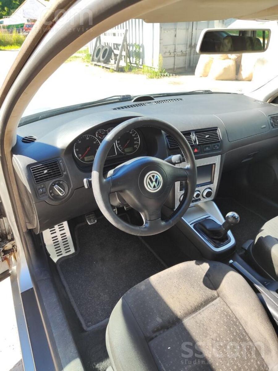 Pelēks Volkswagen Golf 2001 Rīga, ar dzinēja tilpumu 1.90 L un nobraukumu 415 tūkst. km par 900 €, foto 10 vietnē AUTOMOTO.COM.LV