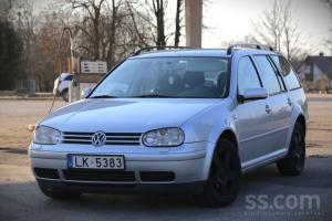 Grey Volkswagen Golf 2001 in Ogre, with an engine capacity of 1.90 L and mileage of 199 thousand km for 2350 €, photo  on AUTOMOTO.COM.LV
