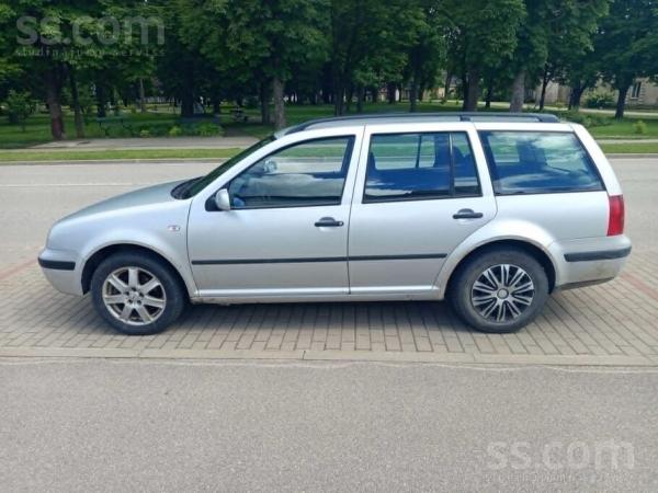 Pelēks Volkswagen Golf 2001 Balvi, ar dzinēja tilpumu 1.90 L un nobraukumu 332 tūkst. km par 1350 €, foto 2 vietnē AUTOMOTO.COM.LV