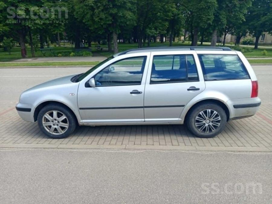 Grey Volkswagen Golf 2001 in Balvi, with an engine capacity of 1.90 L and mileage of 332 thousand km for 1350 €, photo 3 on AUTOMOTO.COM.LV