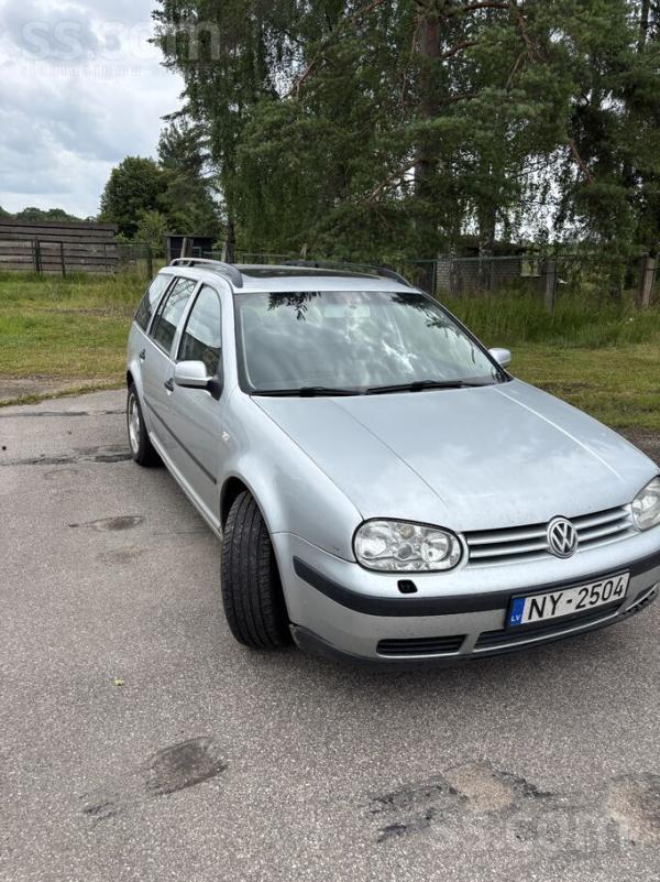 Pelēks Volkswagen Golf 2001 Gulbene, ar dzinēja tilpumu 2.00 L un nobraukumu 307 tūkst. km par 1300 €, foto 1 vietnē AUTOMOTO.COM.LV