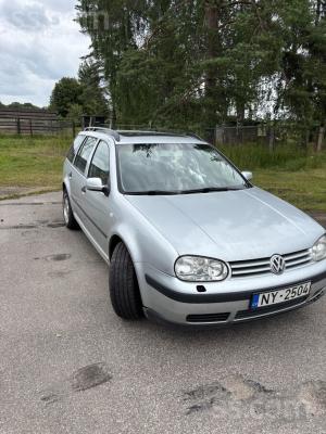 Grey Volkswagen Golf 2001 in Gulbene, with an engine capacity of 2.00 L and mileage of 307 thousand km for 1300 €, photo  on AUTOMOTO.COM.LV