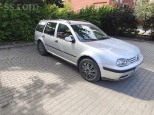 Grey Volkswagen Golf 2001 in Riga, with an engine capacity of 1.90 L and mileage of 312 thousand km for 1200 €, photo  on AUTOMOTO.COM.LV