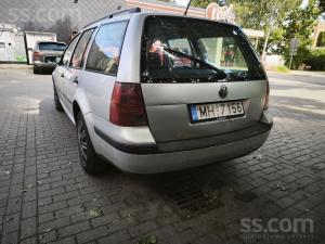 Grey Volkswagen Golf 2001 in Riga, with an engine capacity of 1.90 L and mileage of 312 thousand km for 1200 €, photo 4 on AUTOMOTO.COM.LV