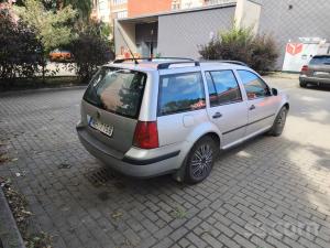 Grey Volkswagen Golf 2001 in Riga, with an engine capacity of 1.90 L and mileage of 312 thousand km for 1200 €, photo 5 on AUTOMOTO.COM.LV