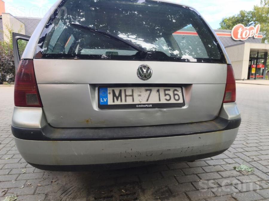 Grey Volkswagen Golf 2001 in Riga, with an engine capacity of 1.90 L and mileage of 312 thousand km for 1200 €, photo 7 on AUTOMOTO.COM.LV
