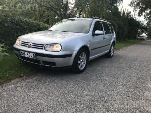 Grey Volkswagen Golf 2001 in Valmiera, with an engine capacity of 1.90 L and mileage of 303 thousand km for 1650 €, photo 4 on AUTOMOTO.COM.LV