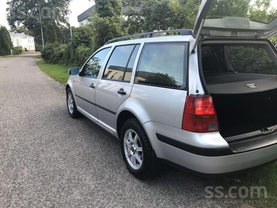 Grey Volkswagen Golf 2001 in Valmiera, with an engine capacity of 1.90 L and mileage of 303 thousand km for 1650 €, photo 22 on AUTOMOTO.COM.LV