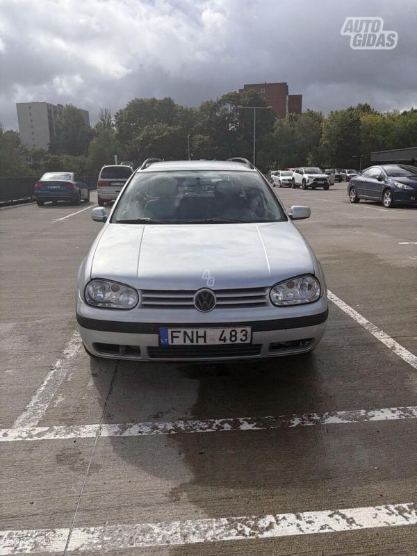 Grey Volkswagen Golf 2001 in Vilnius, with an engine capacity of 1.90 L and mileage of 308 thousand km for 1200 €, photo 1 on AUTOMOTO.COM.LV