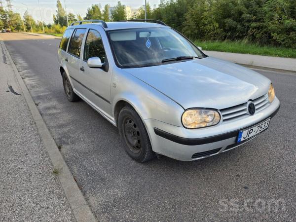 Grey Volkswagen Golf 2001 in Daugavpils, with an engine capacity of 1.90 L and mileage of 0 thousand km for 850 €, photo 3 on AUTOMOTO.COM.LV
