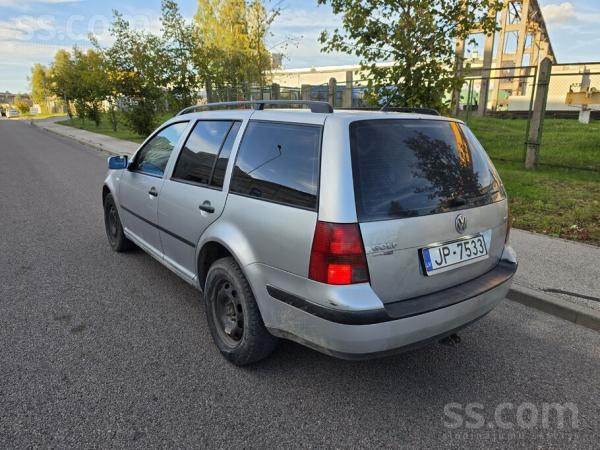Grey Volkswagen Golf 2001 in Daugavpils, with an engine capacity of 1.90 L and mileage of 0 thousand km for 850 €, photo 5 on AUTOMOTO.COM.LV
