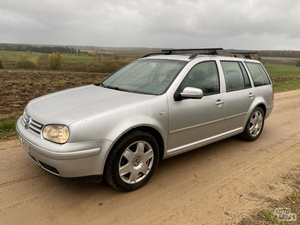 Grey Volkswagen Golf 2001 in Prienai, with an engine capacity of 1.90 L and mileage of 360 thousand km for 999 €, photo 1 on AUTOMOTO.COM.LV