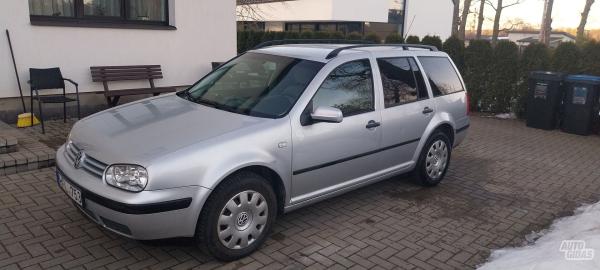Grey Volkswagen Golf 2002 in Vilnius, with an engine capacity of 1.90 L and mileage of 321 thousand km for 1150 €, photo 2 on AUTOMOTO.COM.LV