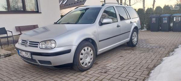 Grey Volkswagen Golf 2002 in Vilnius, with an engine capacity of 1.90 L and mileage of 321 thousand km for 1150 €, photo 3 on AUTOMOTO.COM.LV