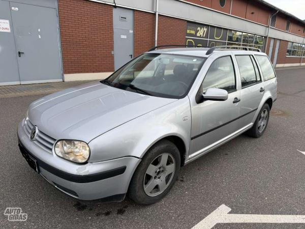 Grey Volkswagen Golf 2002 in Vilnius, with an engine capacity of 1.90 L and mileage of 273 thousand km for 690 €, photo 1 on AUTOMOTO.COM.LV