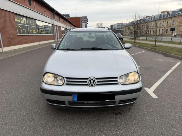 Grey Volkswagen Golf 2002 in Vilnius, with an engine capacity of 1.90 L and mileage of 273 thousand km for 690 €, photo 2 on AUTOMOTO.COM.LV