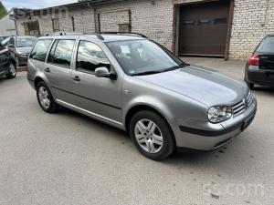 Pelēks Volkswagen Golf 2002 Limbaži, ar dzinēja tilpumu 1.60 L un nobraukumu 218 tūkst. km par 2850 €, foto 4 vietnē AUTOMOTO.COM.LV