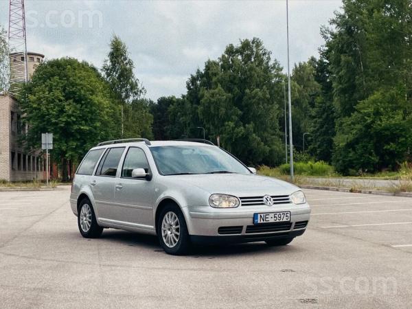 Grey Volkswagen Golf 2002 in Daugavpils, with an engine capacity of 1.90 L and mileage of 0 thousand km for 2250 €, photo 1 on AUTOMOTO.COM.LV