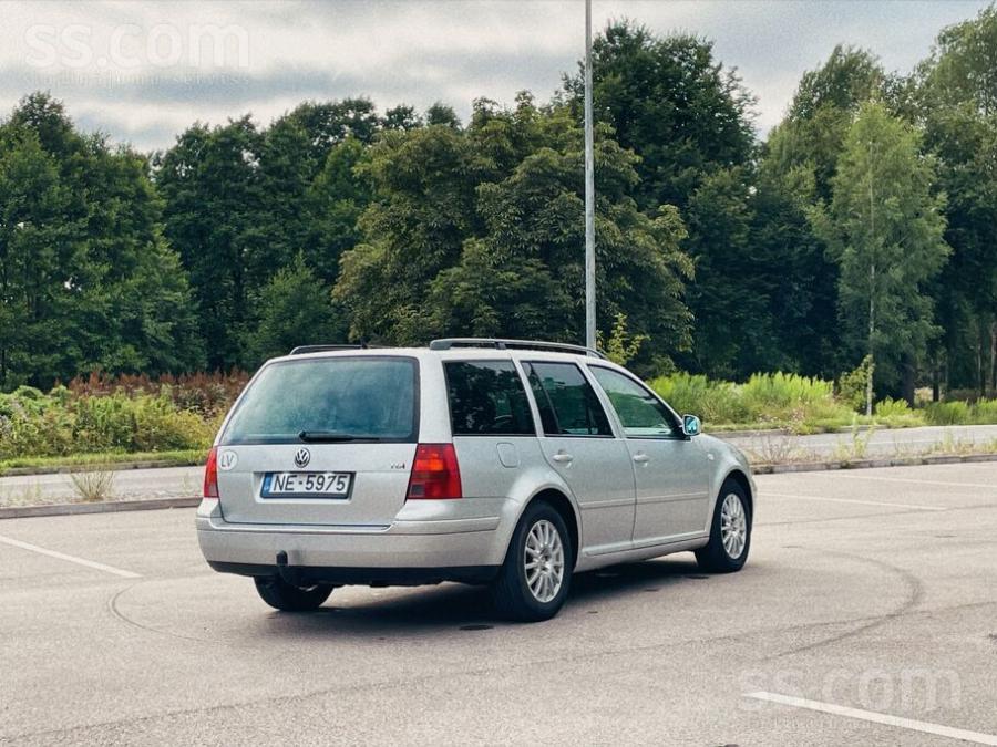 Grey Volkswagen Golf 2002 in Daugavpils, with an engine capacity of 1.90 L and mileage of 0 thousand km for 2250 €, photo 4 on AUTOMOTO.COM.LV