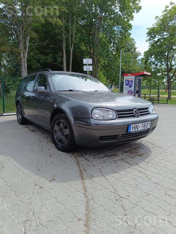 Grey Volkswagen Golf 2002 in Talsi, with an engine capacity of 1.90 L and mileage of 425 thousand km for 1550 €, photo 3 on AUTOMOTO.COM.LV