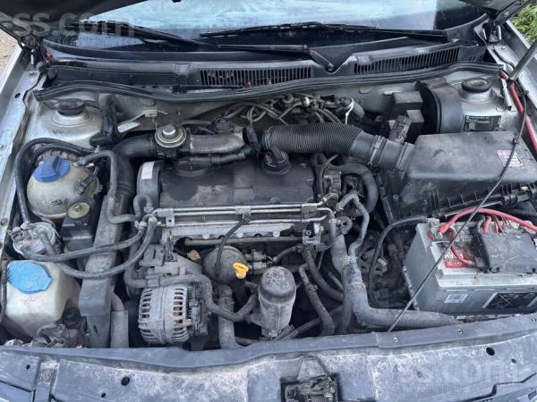 Pelēks Volkswagen Golf 2002 Balvi, ar dzinēja tilpumu 1.90 L un nobraukumu 383 tūkst. km par 650 €, foto 5 vietnē AUTOMOTO.COM.LV