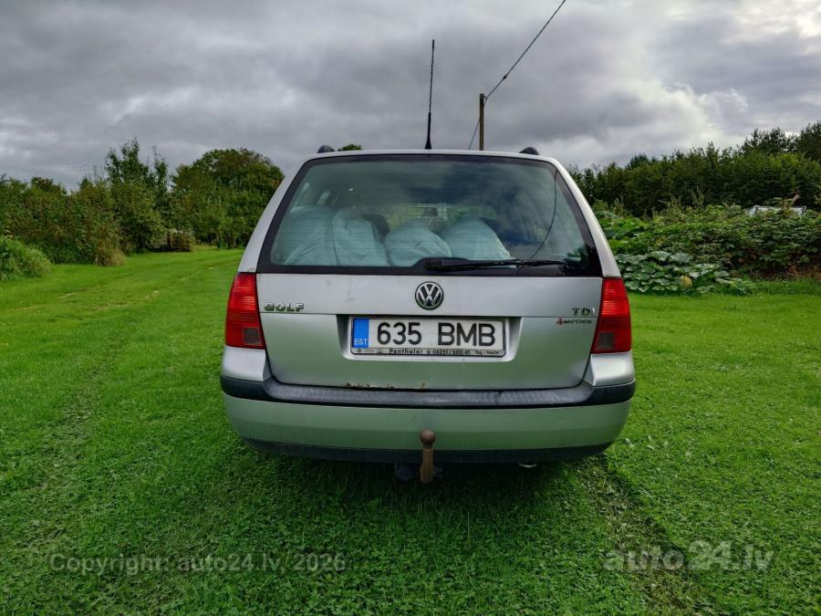 Grey Volkswagen Golf 2002 in Jogeva, with an engine capacity of 1.90 L and mileage of 389 thousand km for 2500 €, photo 5 on AUTOMOTO.COM.LV