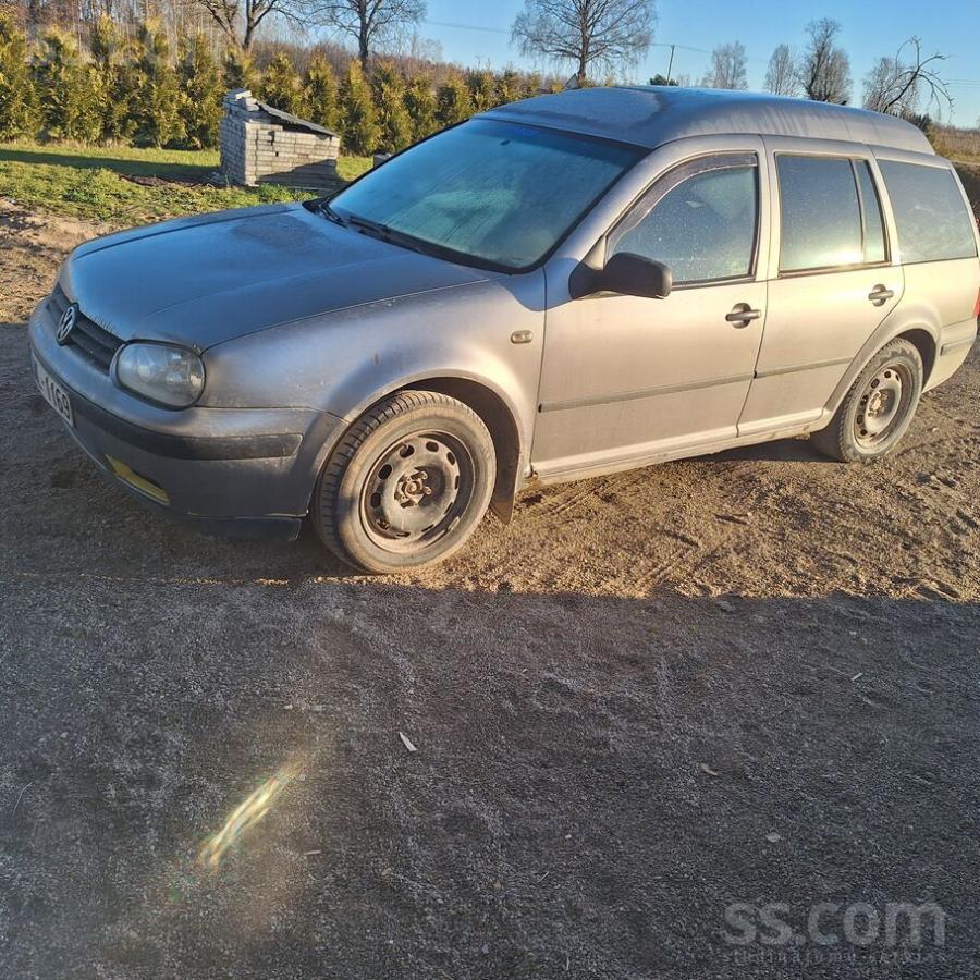 Grey Volkswagen Golf 2003 in Valmiera, with an engine capacity of 1.90 L and mileage of 459 thousand km for 500 €, photo 2 on AUTOMOTO.COM.LV