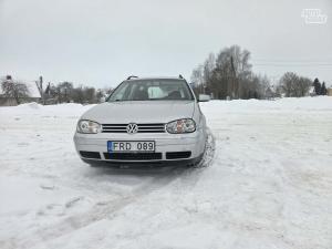 Grey Volkswagen Golf 2003 in Zarasai, with an engine capacity of 1.90 L and mileage of 250 thousand km for 1500 €, photo  on AUTOMOTO.COM.LV