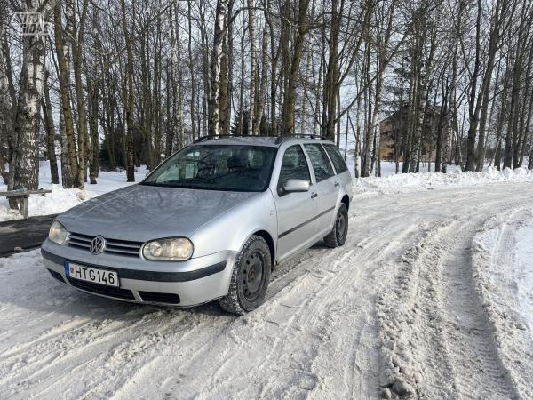 Grey Volkswagen Golf 2003 in Raseiniai, with an engine capacity of 1.90 L and mileage of 331 thousand km for 1200 €, photo 1 on AUTOMOTO.COM.LV