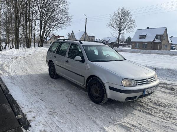 Grey Volkswagen Golf 2003 in Raseiniai, with an engine capacity of 1.90 L and mileage of 331 thousand km for 1200 €, photo 4 on AUTOMOTO.COM.LV
