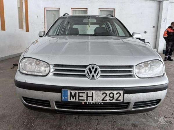 Grey Volkswagen Golf 2003 in Vilnius, with an engine capacity of 1.90 L and mileage of 370 thousand km for 1600 €, photo 3 on AUTOMOTO.COM.LV