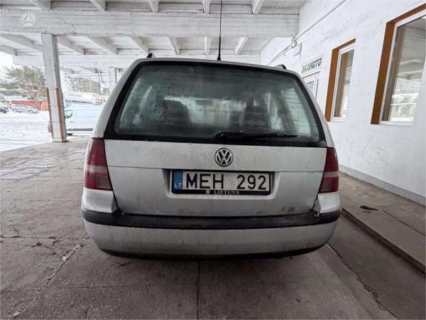 Grey Volkswagen Golf 2003 in Vilnius, with an engine capacity of 1.90 L and mileage of 370 thousand km for 1600 €, photo 7 on AUTOMOTO.COM.LV