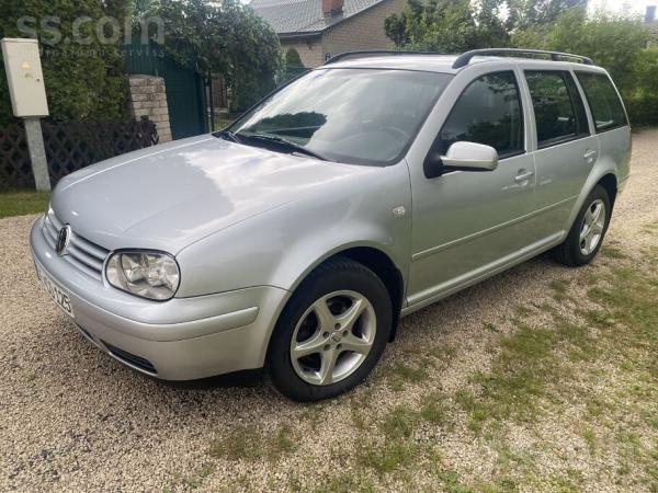 Pelēks Volkswagen Golf 2003 Ludza, ar dzinēja tilpumu 1.90 L un nobraukumu 0 tūkst. km par 2350 €, foto 1 vietnē AUTOMOTO.COM.LV