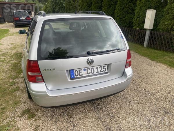 Pelēks Volkswagen Golf 2003 Ludza, ar dzinēja tilpumu 1.90 L un nobraukumu 0 tūkst. km par 2350 €, foto 6 vietnē AUTOMOTO.COM.LV