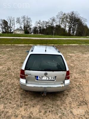 Grey Volkswagen Golf 2003 in Limbazi, with an engine capacity of 1.90 L and mileage of 356 thousand km for 1000 €, photo 4 on AUTOMOTO.COM.LV