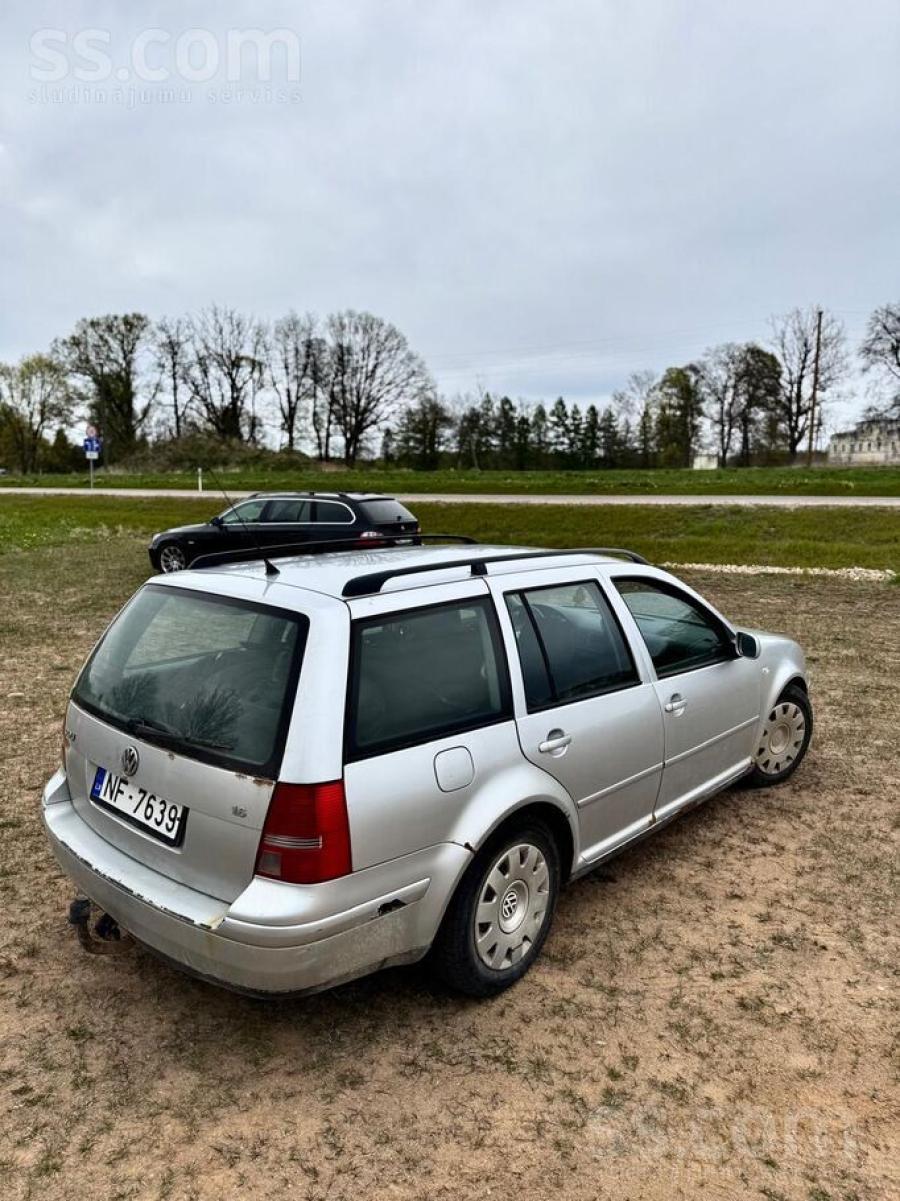 Grey Volkswagen Golf 2003 in Limbazi, with an engine capacity of 1.90 L and mileage of 356 thousand km for 1000 €, photo 5 on AUTOMOTO.COM.LV